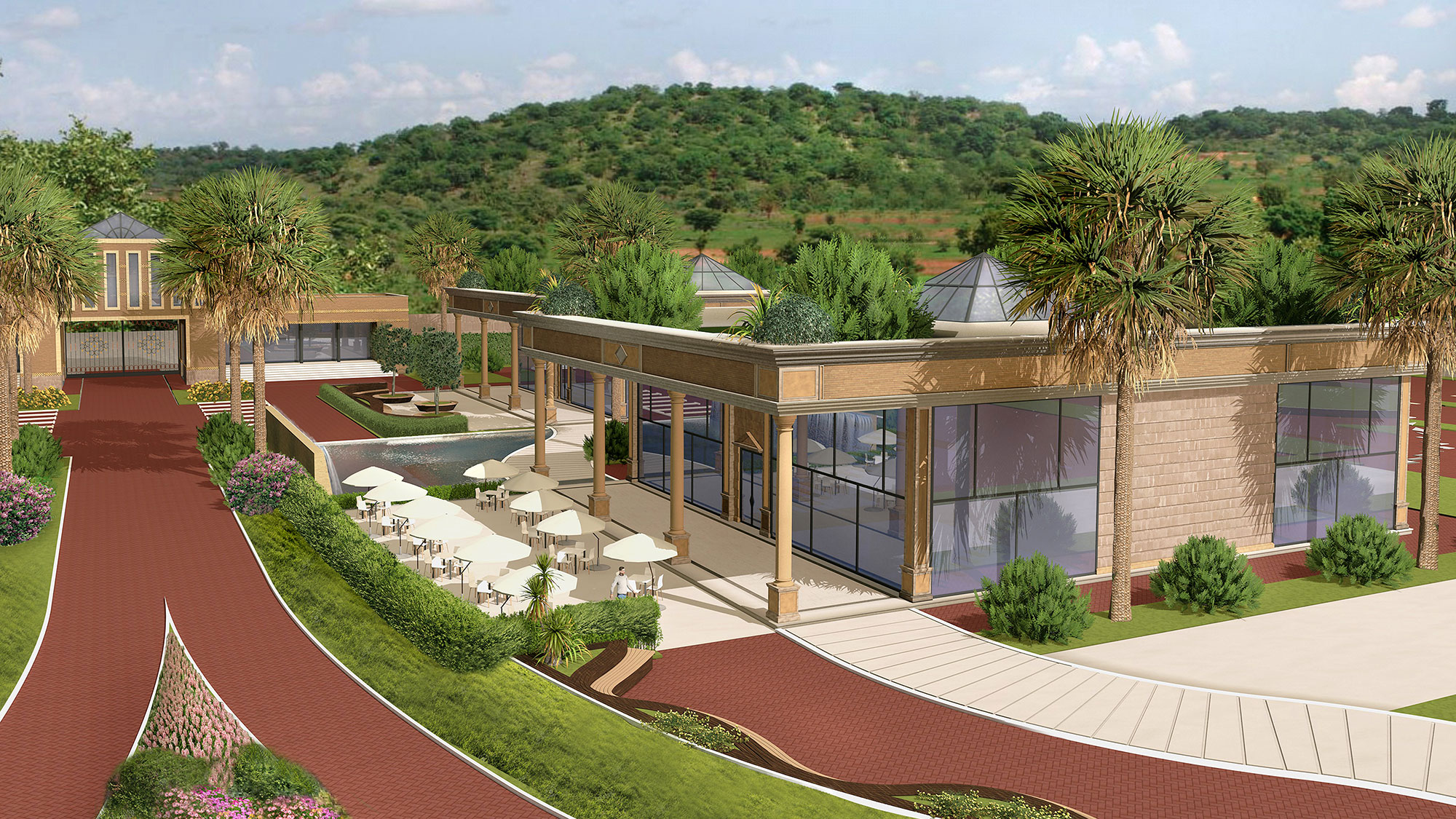 COMMERCIAL VILLAGE COMPLEX Architetto Giancarlo Tagliabue